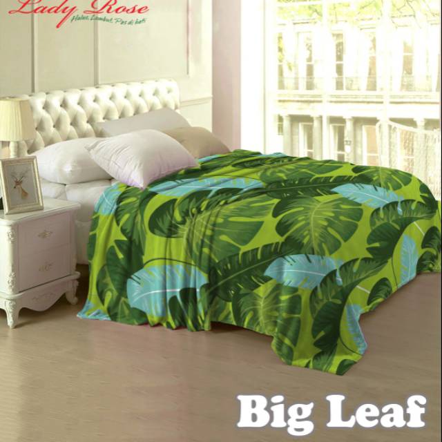 Jual Selimut Lady Rose - Big Leaf | Shopee Indonesia