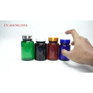 Jual Botol Obat 145 ml Wadah Vitamin Kapsul Botol Polos Botol Plastik ...