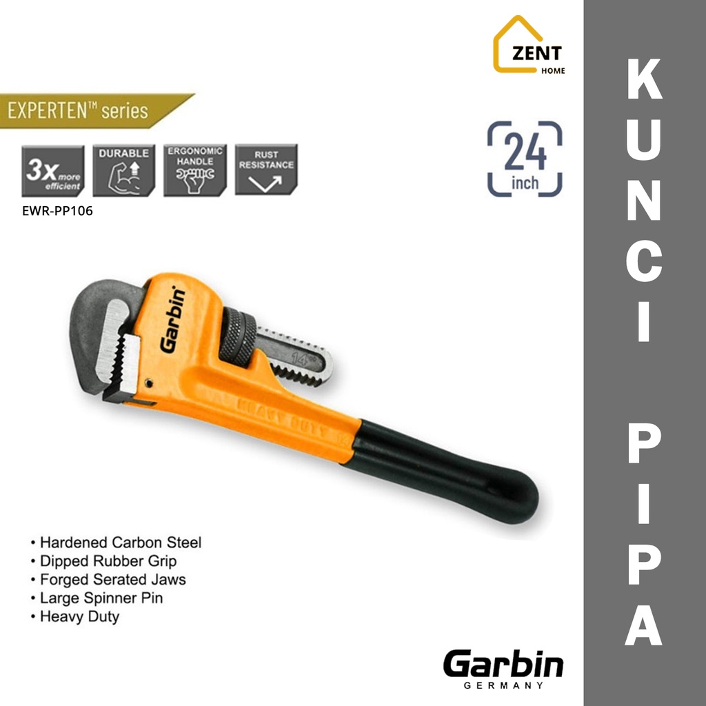 Jual Kunci Pipa Garbin Germany Pipe Wrench 24 Inch Experten Series EWR ...