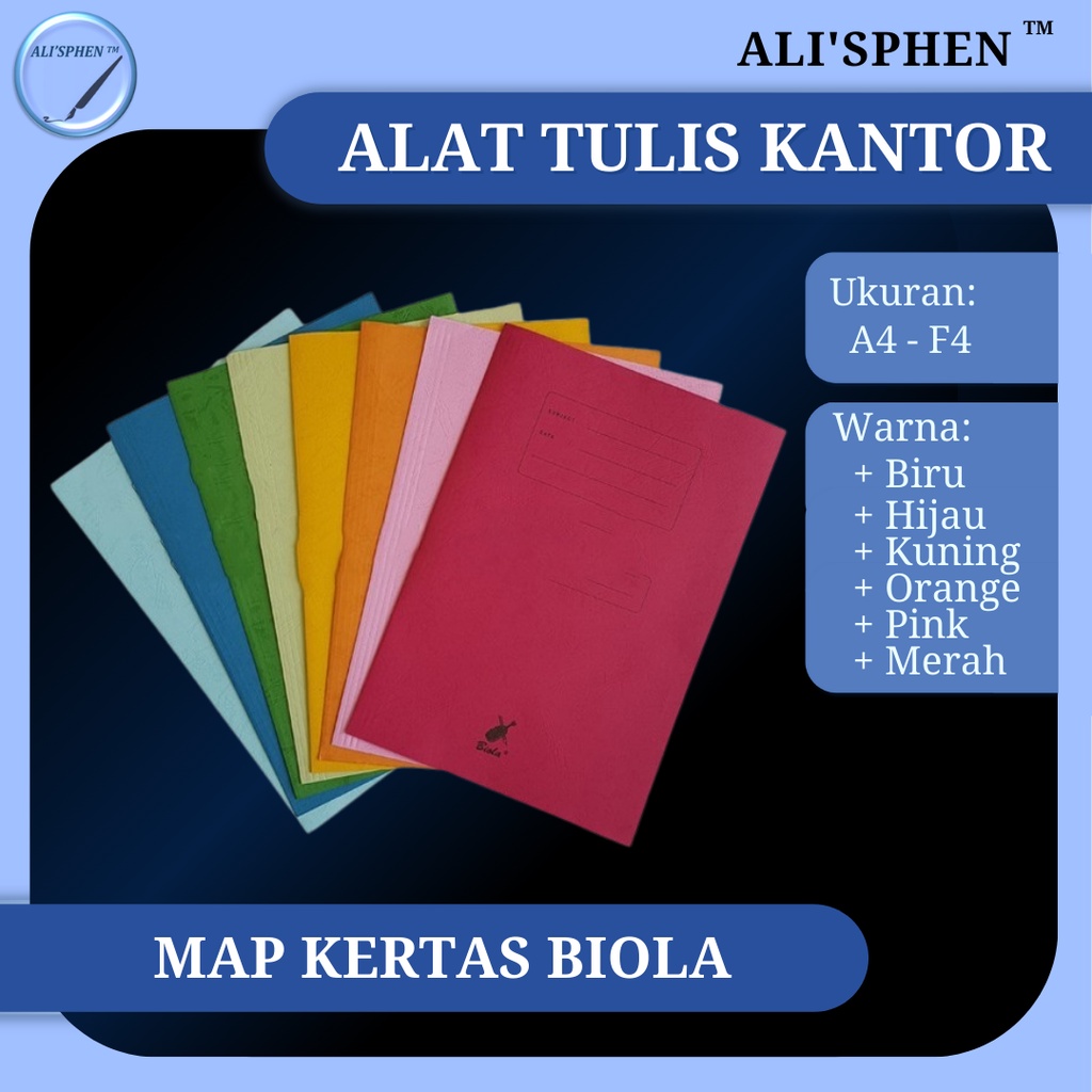 Jual Map Biola Warna | Map Kertas Warna | Shopee Indonesia
