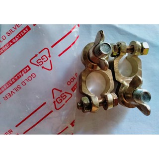 Jual Kepala Aki/ Terminal Aki /clamp accu Kuningan besar Merek GS ...