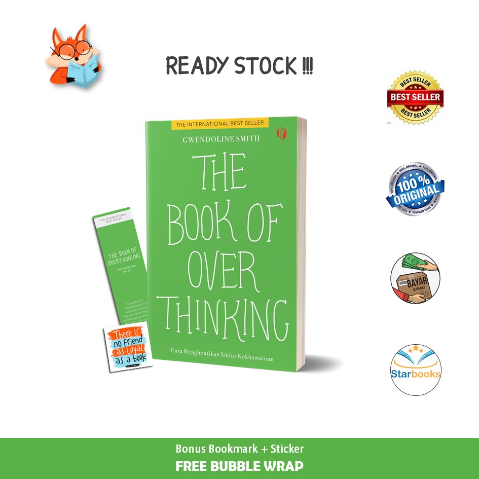 Jual Buku The Book Of Overthinking - Shira Media | Shopee Indonesia