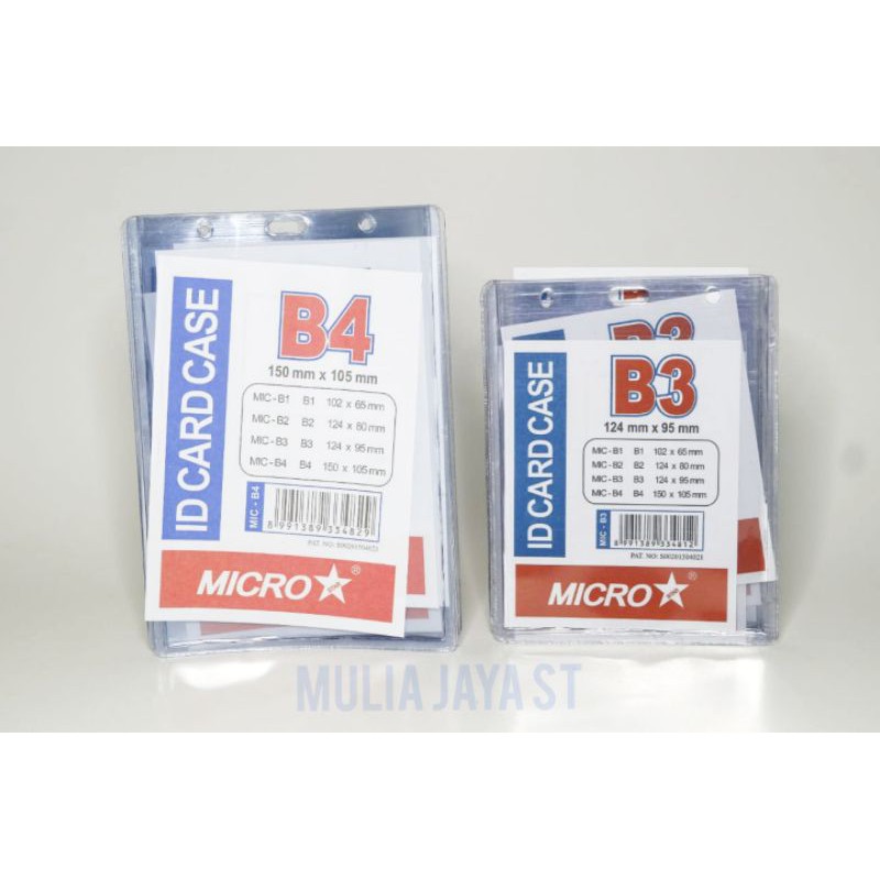 Jual Id Card Case B3 MICROTOP / Tempat Id Card | Shopee Indonesia