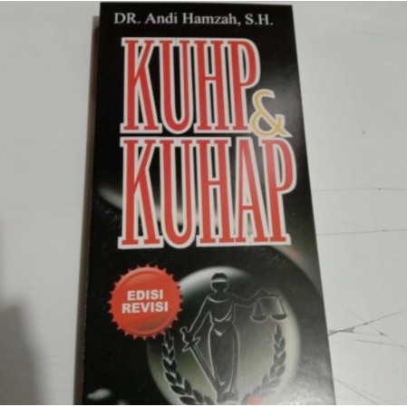Jual Buku KUHP dan KUHAP Andi Hamzah Rineka Cipta | Shopee Indonesia