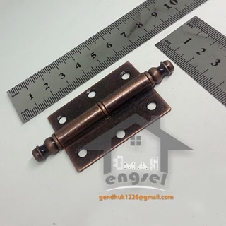 Jual +skrup Engsel H lepas 33x50x1.6 mm Engsel plat copot H pintu ...