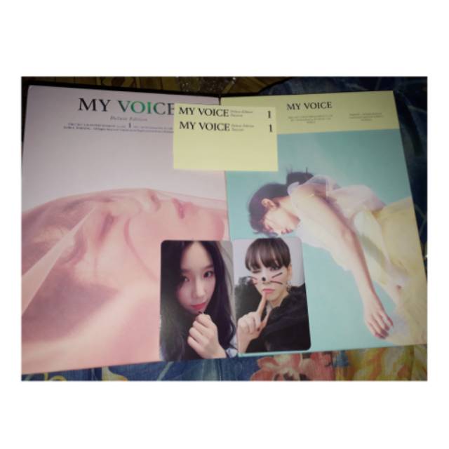 Jual Taeyeon 1st Album - My Voice Deluxe Version + Poster (Unsealed) | Shopee Indonesia