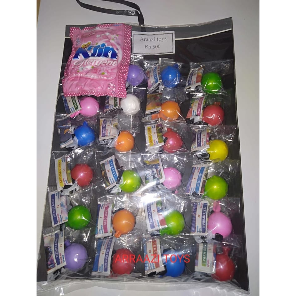 Jual Mainan Warung Balon Tuyul dan Talinya 24pcs | Shopee Indonesia