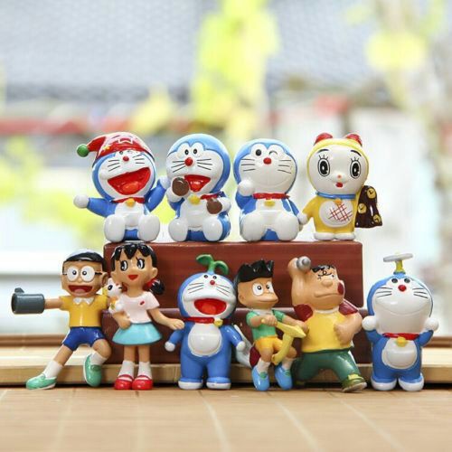 Jual 04896 miniature doremi figure doraemon and friends miniature ...