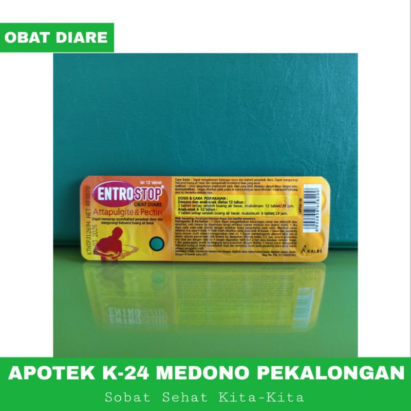 Jual Neo Entrostop 12 tablet/obat diare/anti diare | Shopee Indonesia