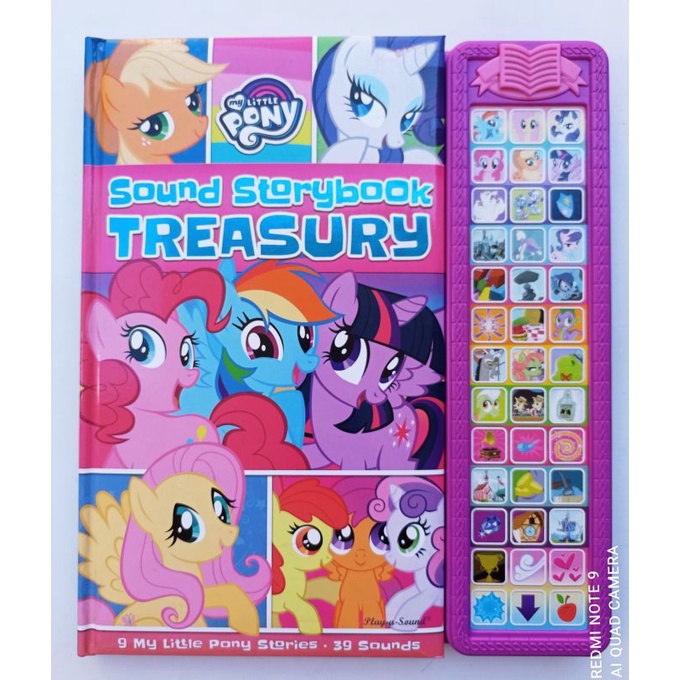 Jual My Little Pony Sound Storybook Treasury (39 interactive sounds ...