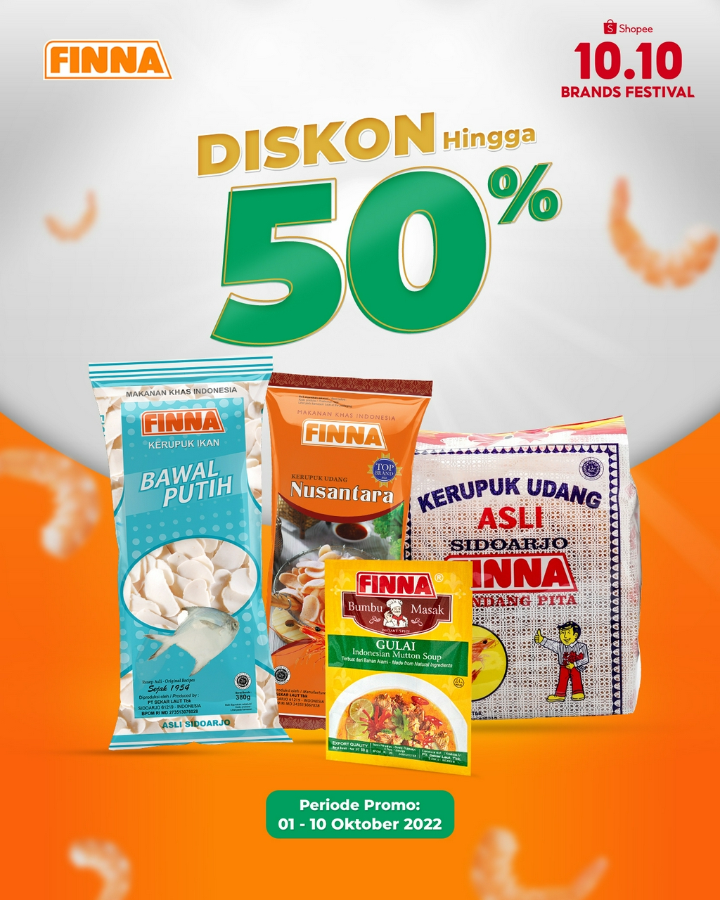 Toko Online Finna Food Authorized Store Jakarta | Shopee Indonesia