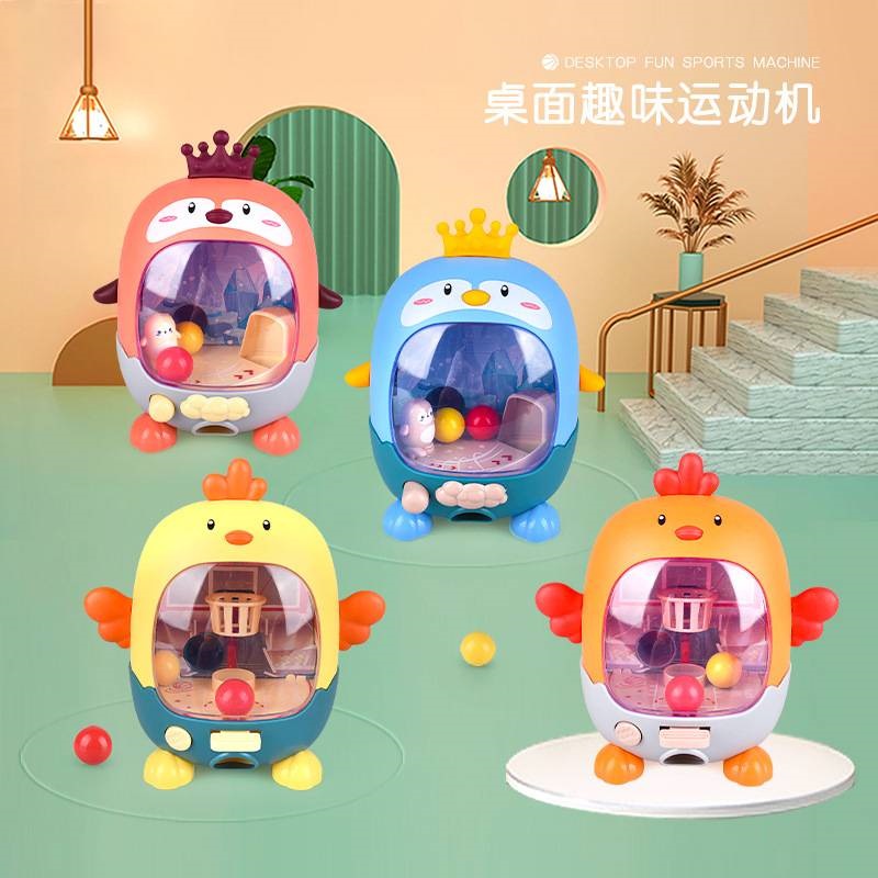 Jual Mainan Interaktif Mesin sepak Bola dan Basket Ayam/Penguin ...