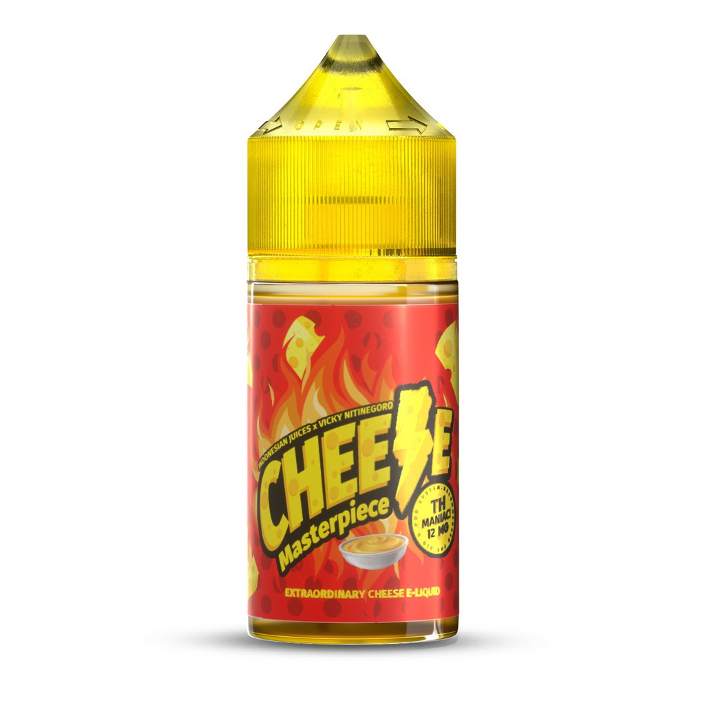 Jual Liquid CheeZe MasterPiece Pods Friendly 30ML By IJ X Vicky Nitine ...