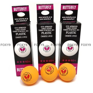 Jual BOLA PIMPONG / BOLA PINGPONG / BOLA TENIS MEJA BUTTERFLY G40+ Indonesia|Shopee Indonesia