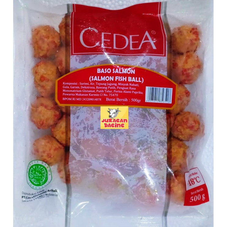 Jual Cedea Baso Salmon (Salmon fish ball ) 500gr - termurah Indonesia ...