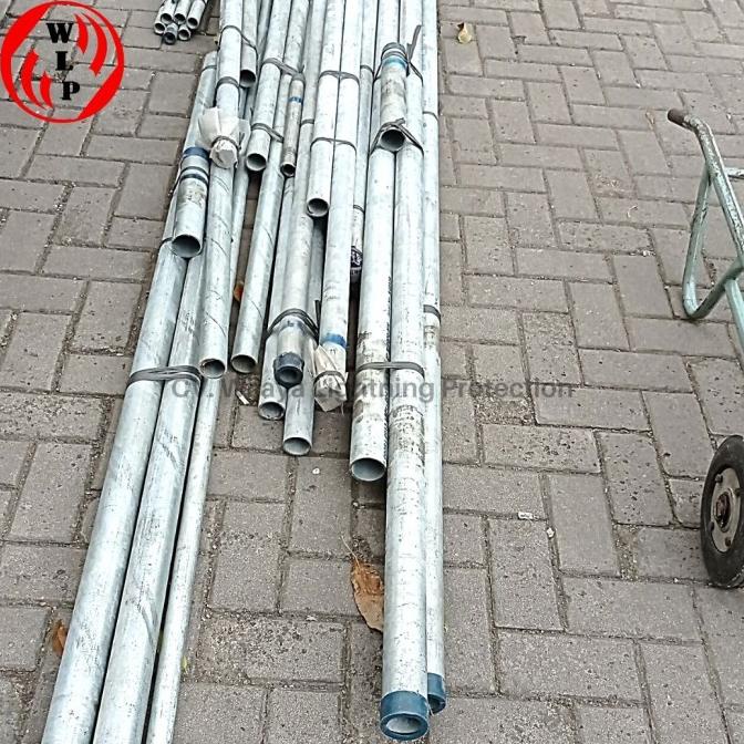 Jual Tiang Pipa Besi Galvanis 1.5 inch Panjang 3 Meter SPINDO | Shopee ...