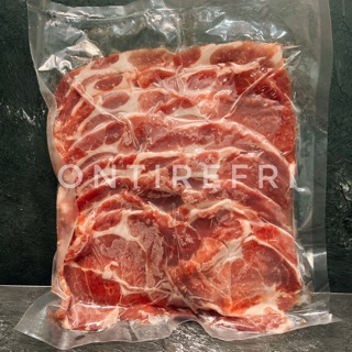 Jual Moksal / Mugsal Sliced (Pork Neck Sliced) - 500gr / Daging Babi ...