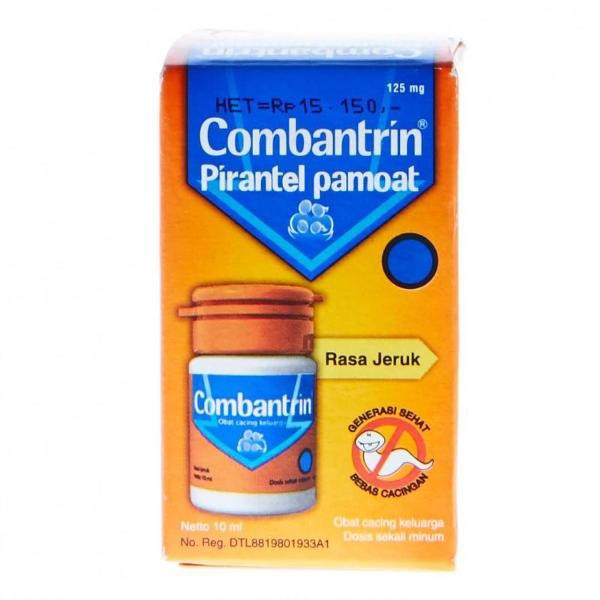 Jual Combantrin Syrup Orange 10 Ml - Combantrin Rasa Jeruk, Obat Cacing ...