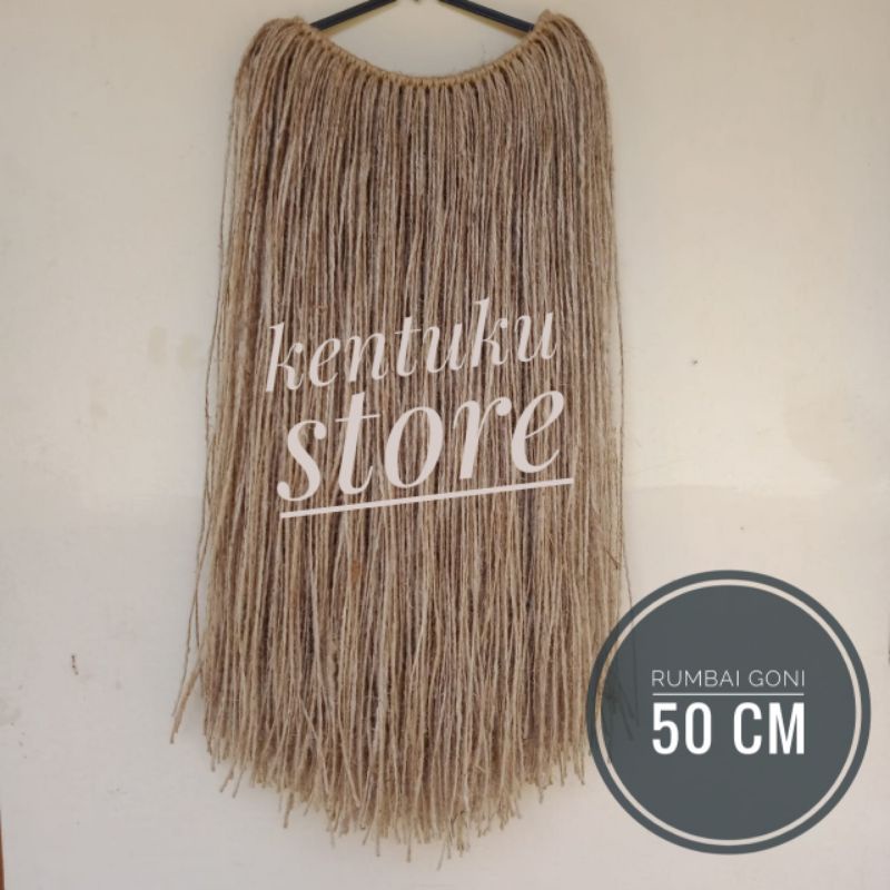 Jual rok rumbai goni kostum tari adat papua 50cm | Shopee Indonesia