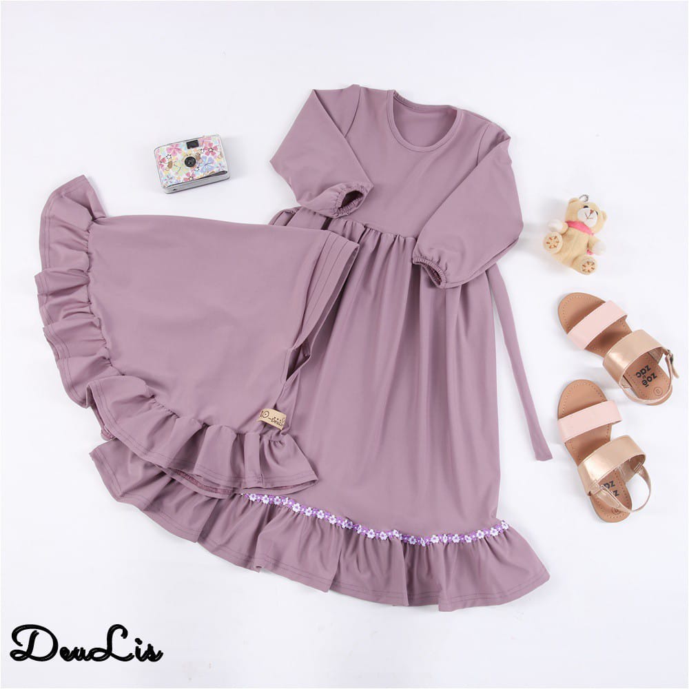 Jual [NEW GAMIS] Anak Selma Kids / Gamis Anak Perempuan Set-Muslim ...