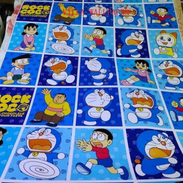 Jual WALLPAPER STICKER DORAEMON 45cmx10m | Shopee Indonesia