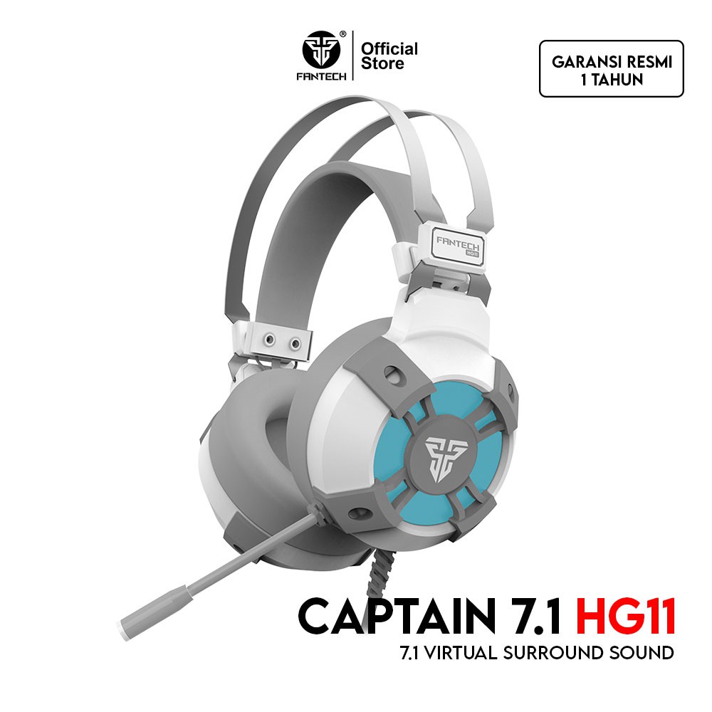 Jual Fantech SPACE EDITION Captain 7.1 HG11 Headset Gaming | Shopee ...