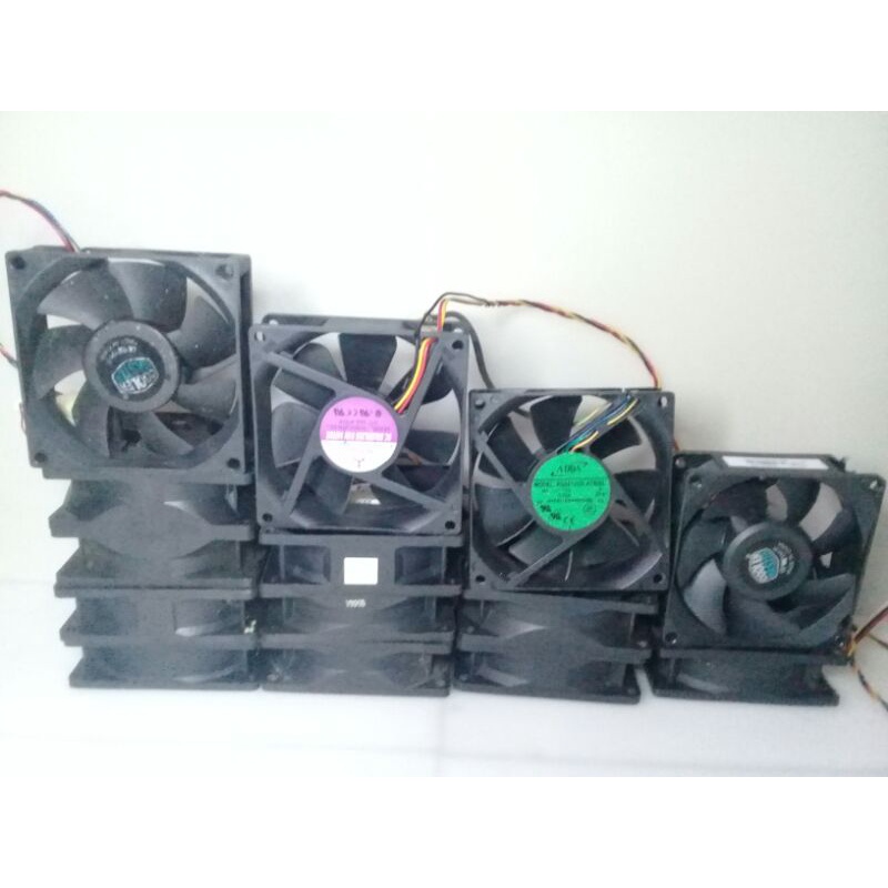 Jual KIPAS FAN CPU HIGH SPEED 12V 8CM | Shopee Indonesia