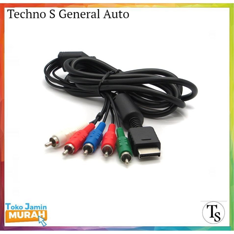 Jual Kabel Komponen PS2 - PS3 - Kabel Component PS 2 - PS 3 - Komponen ...