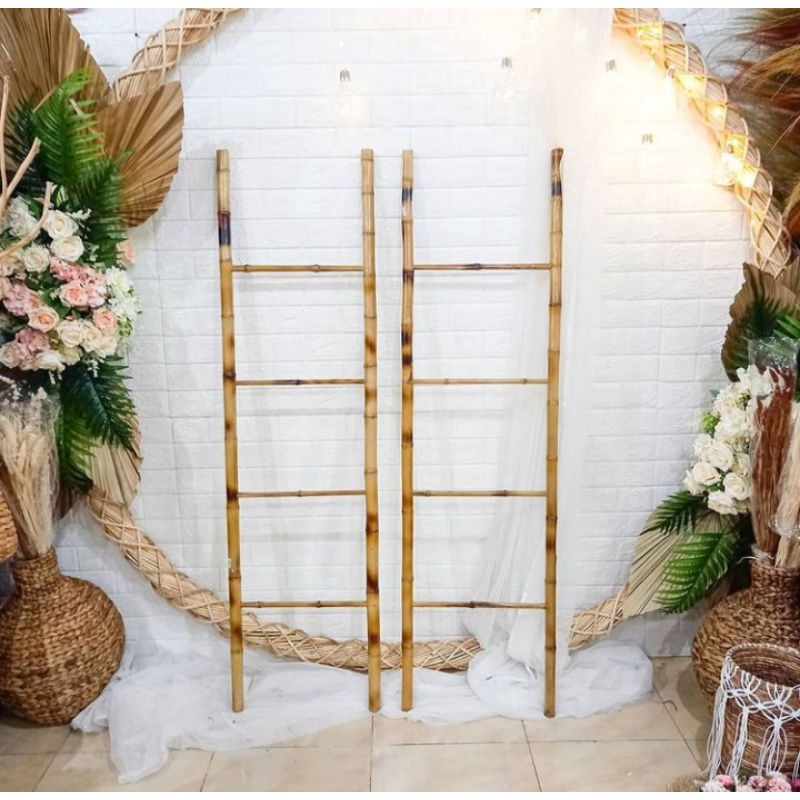 Jual Tangga Bambu Dekorasi/Tangga Bambu Murah/Tangga Bambu Cendani ...