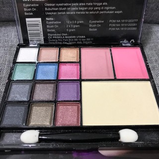 Jual [ IMPLORA 808 ] IMPLORA DELUXE EYESHADOW & BLUSH ON - MAKE UP KIT ...