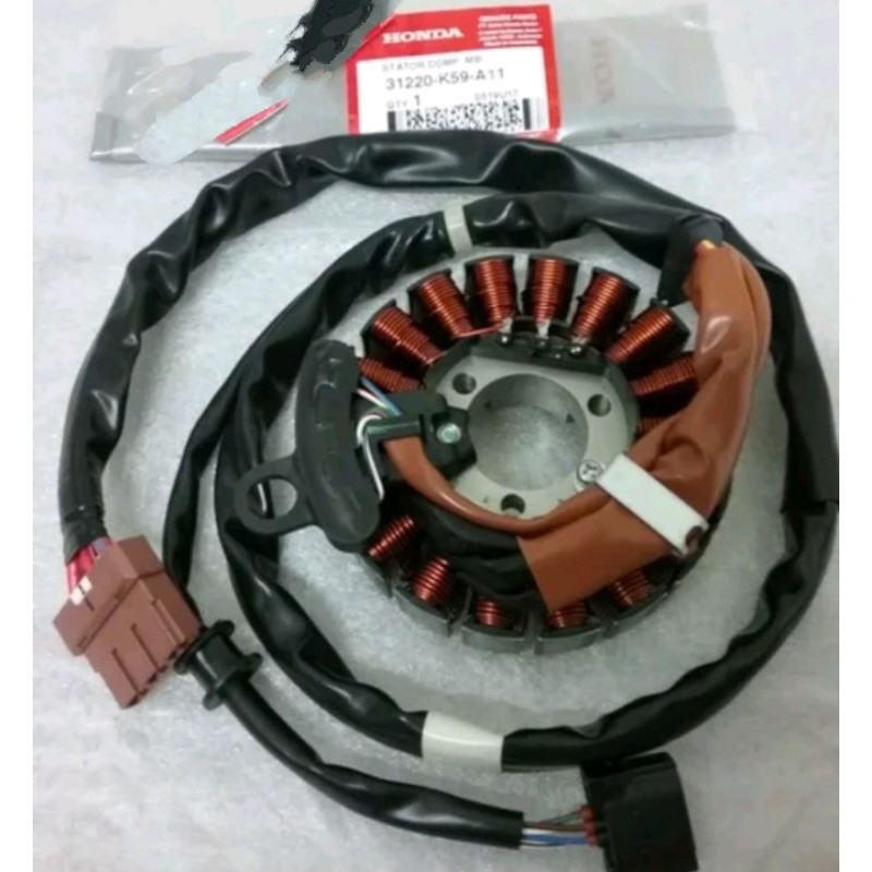 Jual 31220-K59-A11 HGP AHM 100% spull vario 150 - stator comp vario 150 - SENSOR CKP vario 150 ...
