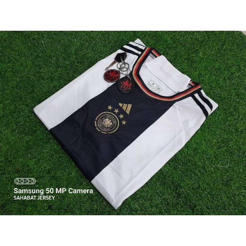 Jual Jersey Jerman Home New World Cup Qatars 2022 Official High Quality | Shopee Indonesia