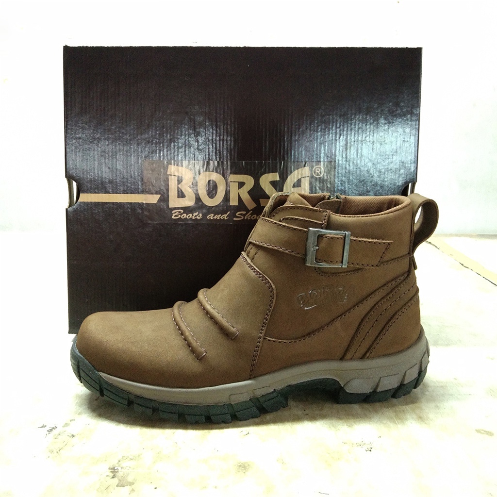 Jual SEPATU BOOTS KULIT BORSA CRUISE - ORIGINAL LEATHER BOOTS FOR ...