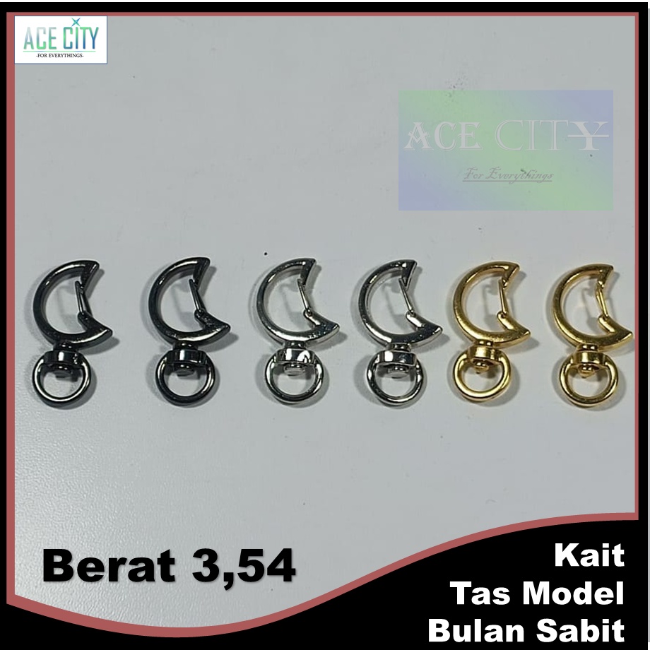 Jual Kait Tas Model Bulan Sabit ( High Quality / Premium ) | Shopee ...