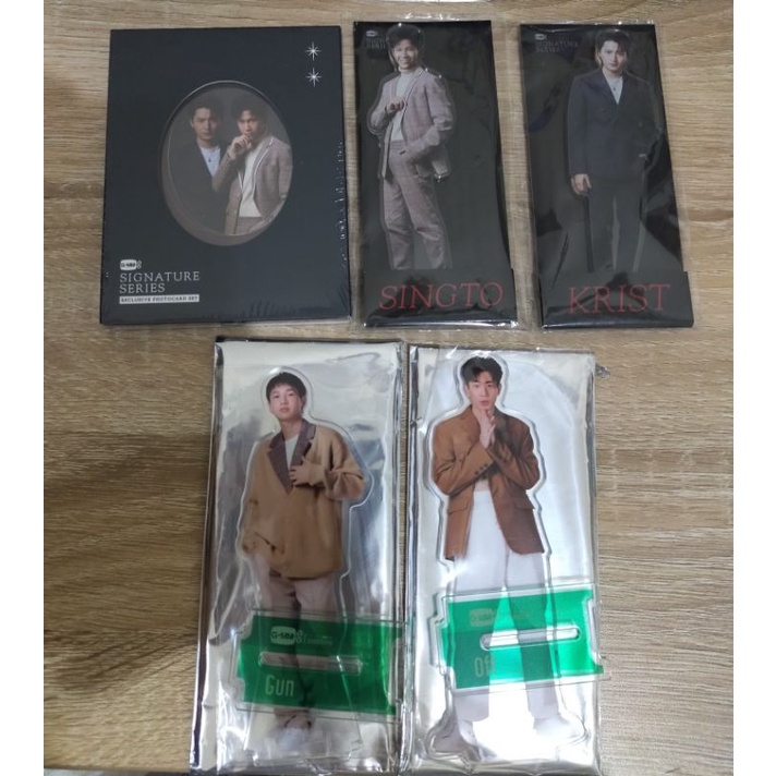 Jual OFFICIAL PHOTOCARD & STANDEE SINGTO KRIST GMMTV SIGNATURE SERIES OFFGUN BRIGHTWIN ...