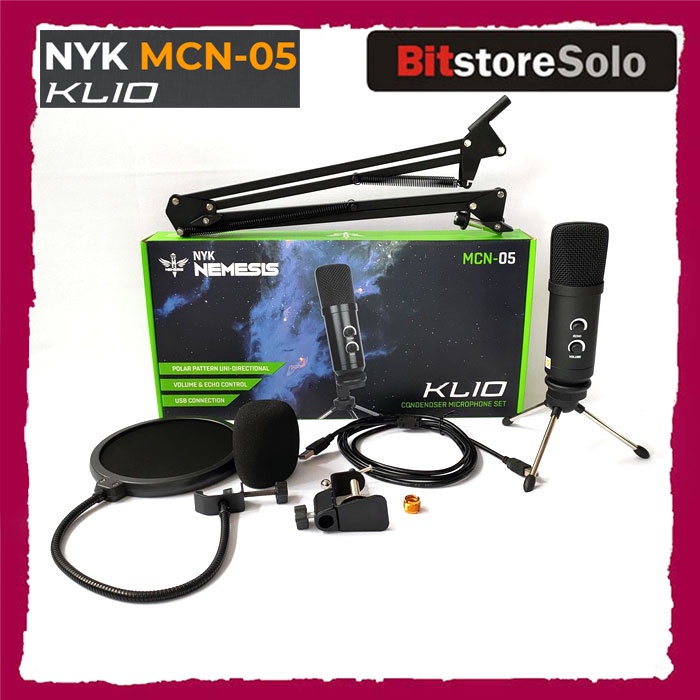 Jual Microphone NYK NEMESIS MCN-05 KLIO Mic Condensor | Shopee Indonesia