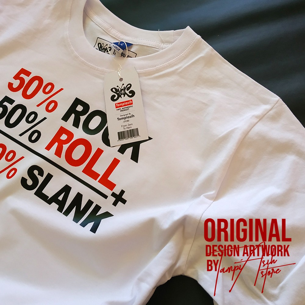 Jual 100% ROCK N ROLL - LENGAN PENDEK - ORIGINAL MADE IN SLANKERS ... Jual 100% ROCK N ROLL - LENGAN PENDEK - ORIGINAL MADE IN SLANKERS ...