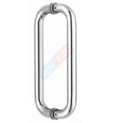 Jual Handel Pintu Stainless Door Pull Handle Bentuk C Pipa Bulat 32 X ...