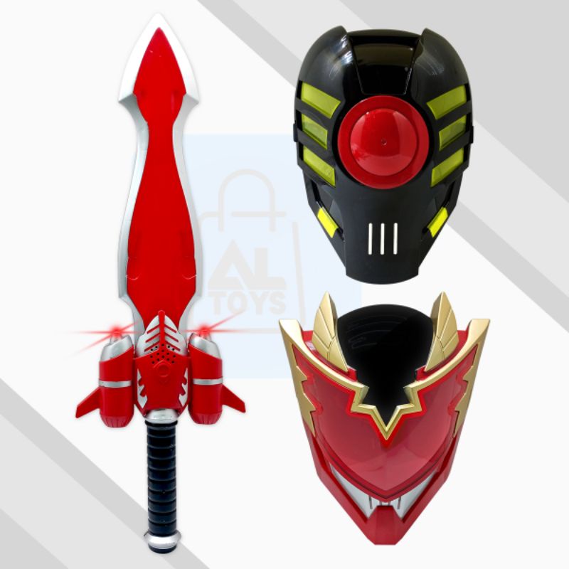 Jual Mainan Topeng / Pedang / Karakter Super Hero Satria Garuda Bima X ...