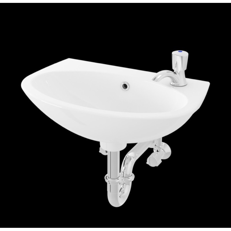 Jual TOTO WASTAFEL LAVATORY 1 TAP HOLE BODY ONLY LW246JW Indonesia ...