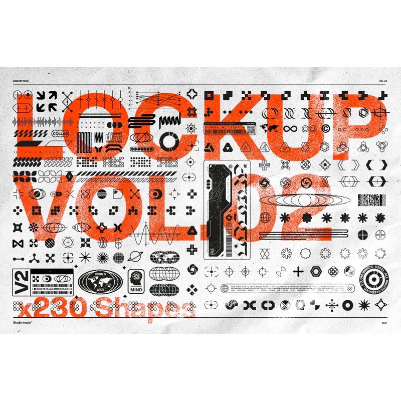 Jual Lockup Vector for Streetwear Design - NONEWEAR | Shopee Indonesia