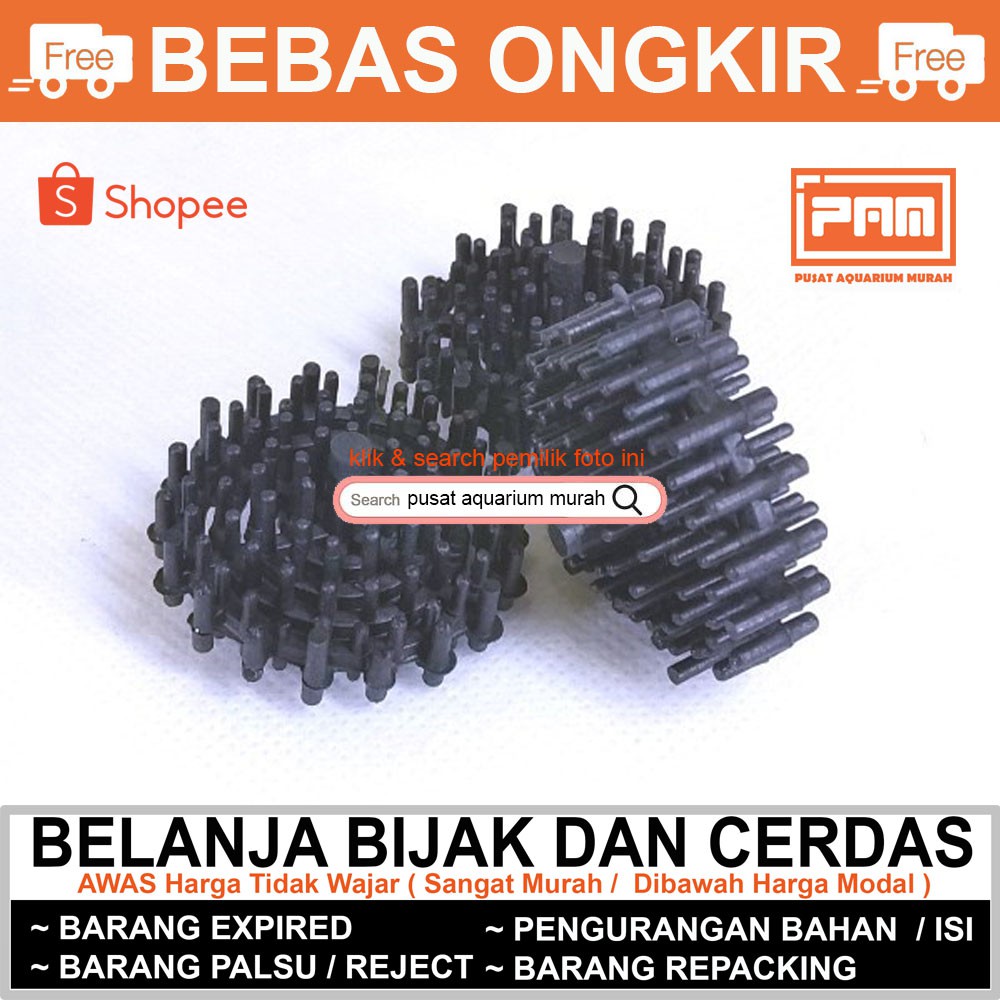 Jual Pusat Aquarium Murah PROMO Bioball 1 Pcs Bio Ball RAMBUTAN Biobal ...