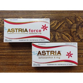 Jual Astria astaxanthin 4mg / Astria force astaxanthin 6mg (1box 2strip ...