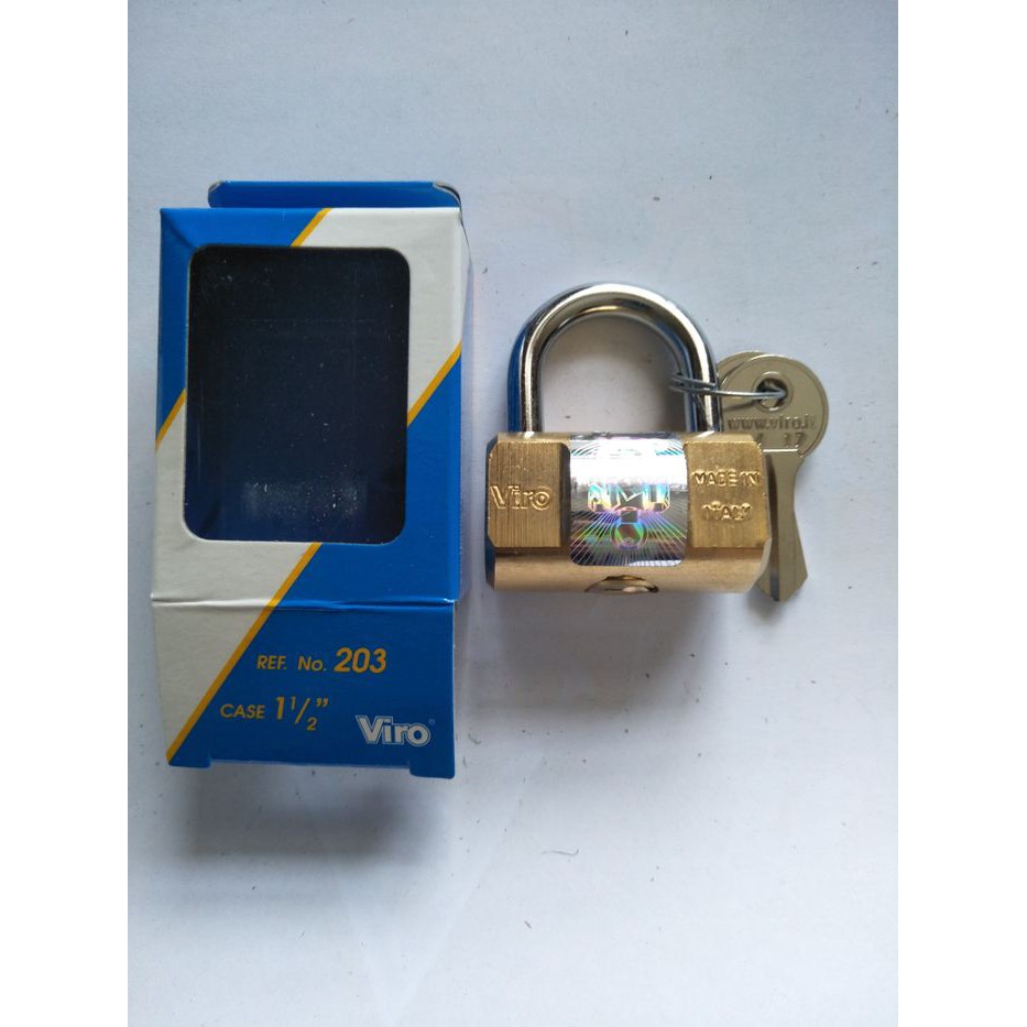 Jual Gembok VIRO 40mm 203 Gembok hammer viro 40mm viro 40mm ORIGINAL ...