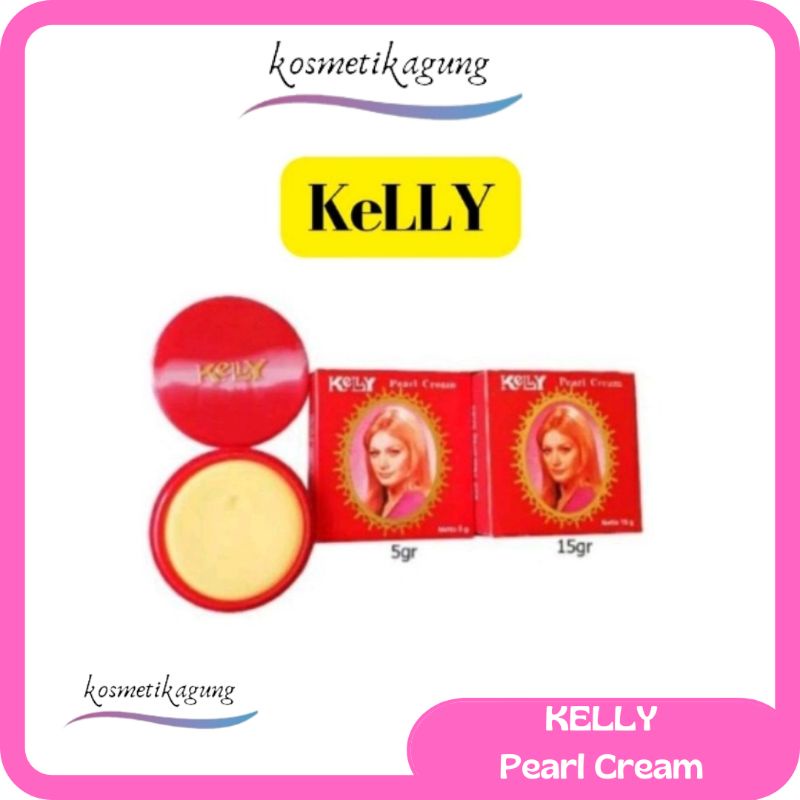 Jual KELLY Pearl Cream 5 gr | 15 gr | Shopee Indonesia