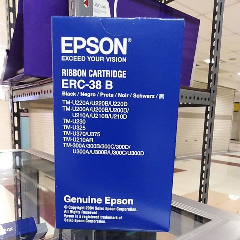 Jual Epson Ribbon Cartridge ERC - 38 B | Shopee Indonesia