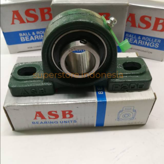 Jual ASB UCP 205 pillow block bearing duduk 25mm | Shopee Indonesia