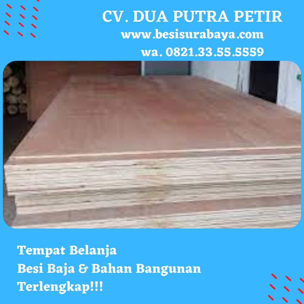 Jual Triplek / Kayu Lapis Multiplek 9mm Semi Meranti | Shopee Indonesia