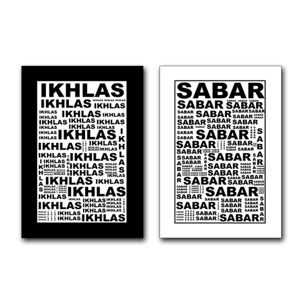 Jual stiker sabar dan ikhlas Harga Terbaik & Termurah September 2022 ...