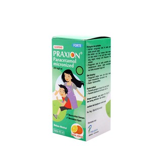 Jual Praxion Forte 250mg 60ml / Demam Anak / Nyeri / Paracetamol ...
